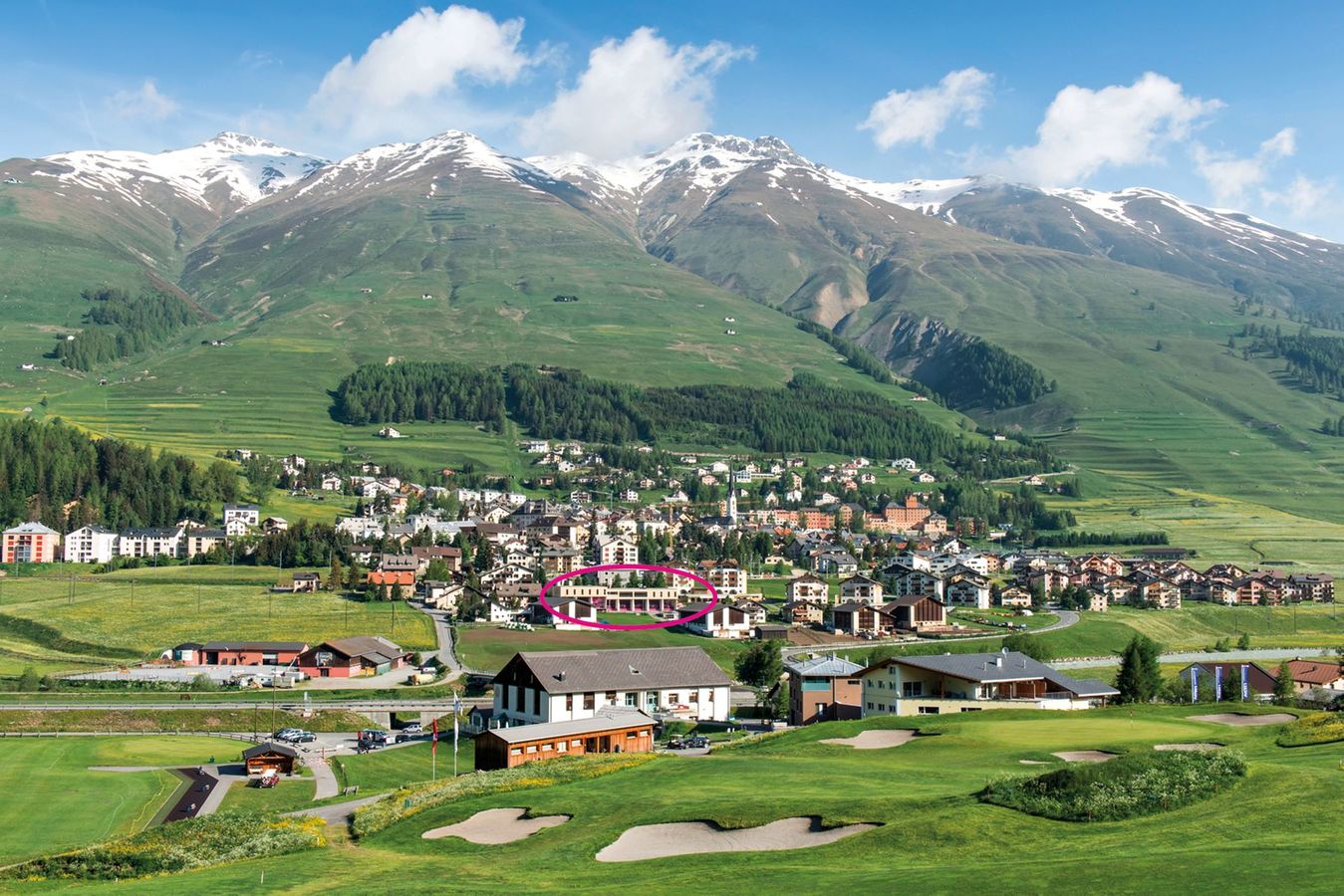 Ferienlager Zuoz, Zuoz, Graubünden, Gruppenunterkunft Schweiz